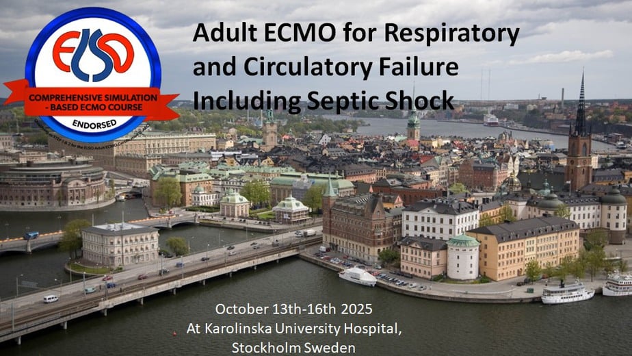ECMO Course Stockholm 2025